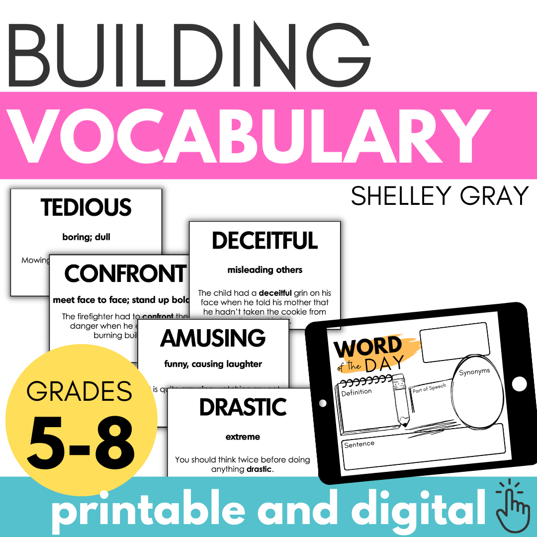 8th Grade Vocabulary Words Definitions Worksheets Numeration