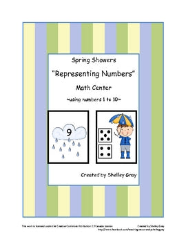 FREE Representing Numbers Math Center – Shelley Gray Teaching