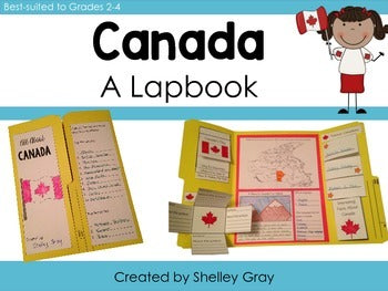 Canada Activities Lapbook – Shelley Gray Teaching