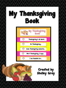 Thanksgiving Foldable Booklet – Shelley Gray Teaching