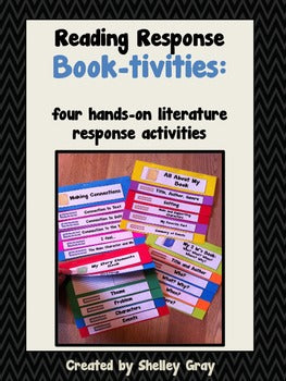 Reading Response Foldable Booklets – Shelley Gray Teaching