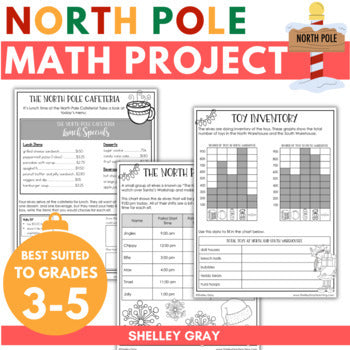 Christmas Math Project for 3rd 4th 5th – Shelley Gray Teaching