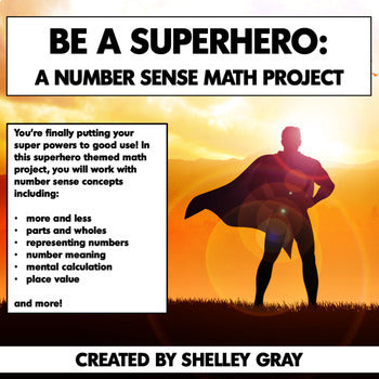 Number Sense Math Project - Real World Math With Place Value, Parts an ...