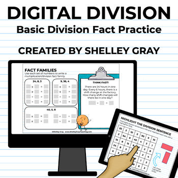 Division Facts - Fun Digital Practice and Reinforcement for Fact Fluen ...