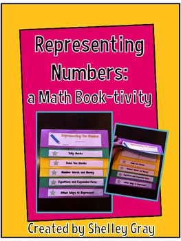 Representing Numbers Foldable Booklet – Shelley Gray Teaching