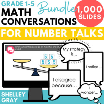 Number Talks - Daily Math Conversations to Boost Number Sense - Grade ...