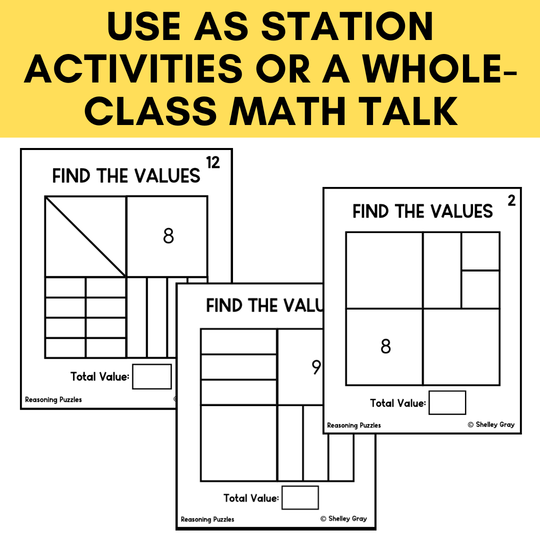 Math Reasoning Puzzles to 50 | Grade 2–3 Problem Solving & Number Sens ...