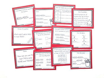 Addition Strategy Task Cards: Doubles Plus One and Extensions (Fourth ...