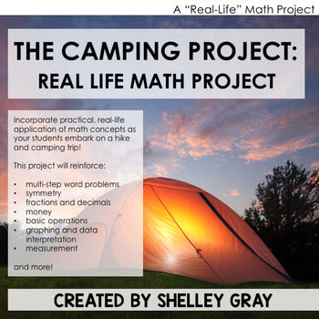Camping Math Project – Shelley Gray Teaching
