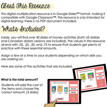 Digital Money Activities - Amounts to $100 - US and Canadian Money Inc ...