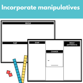 Subtraction Strategy Math Mats - Working With Numbers to 100 Using the ...
